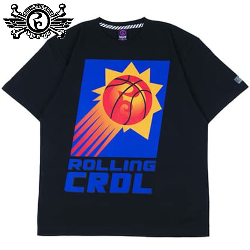 【楽天市場】ローリングクレイドル ROLLING CRADLE THE SHOOTER TEE ( ブラック 黒 BLACK ) ローリングクレイドルTシャツ ROLLING CRADLET ...