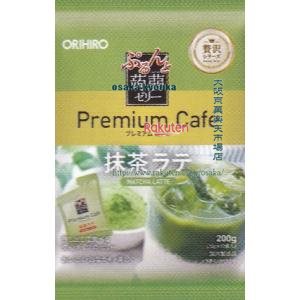 【楽天市場】大阪京菓 ZRxオリヒロ 200G ぷるんと蒟蒻ゼリープレミアムカフェ 抹茶ラテ×24個【xw】【送料無料（沖縄は別途送料）】：大阪京菓楽天市場店