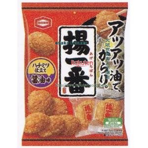 【楽天市場】大阪京菓 ZRx亀田製菓 100G 揚一番×24個【xw】【送料無料（沖縄は別途送料）】：大阪京菓楽天市場店