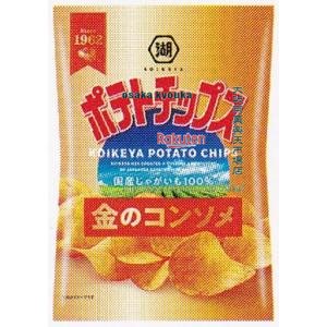 【楽天市場】大阪京菓 ZRxコイケヤ 60G ポテトチップス金のコンソメ×48個【xr】【送料無料（沖縄は別途送料）】：大阪京菓楽天市場店