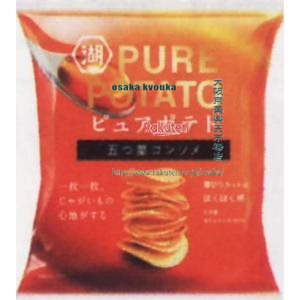 【楽天市場】大阪京菓 ZRxコイケヤ 52G ピュアポテト五つ星コンソメ×24個【xw】【送料無料（沖縄は別途送料）】：大阪京菓楽天市場店