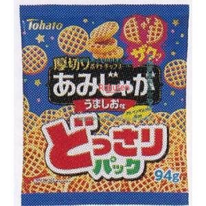 【楽天市場】大阪京菓 ZRx東ハト 94G どっさりパックあみじゃがうましお味×40個【xw】【送料無料（沖縄は別途送料）】：大阪京菓楽天市場店
