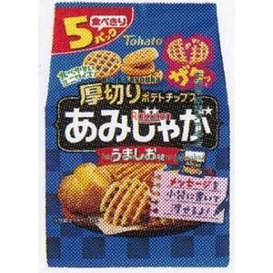 【楽天市場】大阪京菓 ZRx東ハト 75G 5Pあみじゃがうましお味×12個【x】【送料無料（沖縄は別途送料）】：大阪京菓楽天市場店