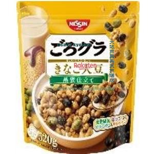 【楽天市場】大阪京菓 ZRx日清シスコ 320G ごろグラきなこ大豆×24個【xw】【送料無料（沖縄は別途送料）】：大阪京菓楽天市場店