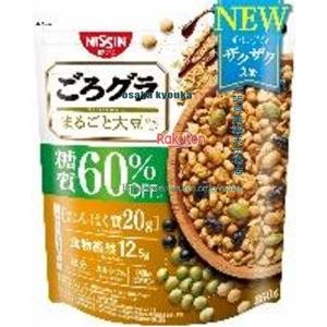 【楽天市場】大阪京菓 ZRx日清シスコ 350G ごろグラ糖質60％オフ まるごと大豆×12個【xeco】【エコ配 送料無料 （沖縄県配送不可 時間指定と夜間お届け不可）】：大阪京菓楽天市場店