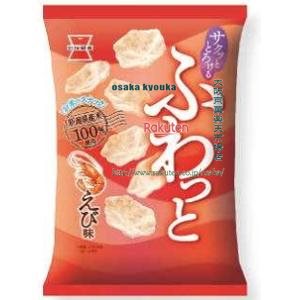 【楽天市場】大阪京菓 ZRx岩塚製菓 45G ふわっとやわらかえび味×40個【xr】【送料無料（沖縄は別途送料）】：大阪京菓楽天市場店