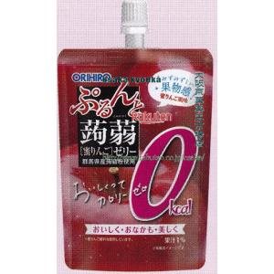 【楽天市場】大阪京菓 ZRxオリヒロ 130G ぷるんと蒟蒻ゼリースタンディング0KCAL蜜りんご×48個【xeco】【エコ配 送料無料 （沖縄県配送不可 時間指定と夜間お届け不可）】：大阪京 ...