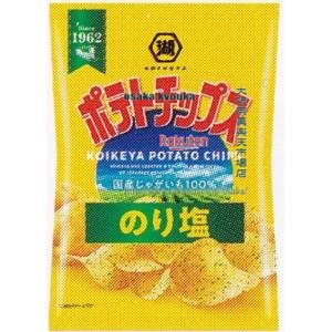【楽天市場】大阪京菓 ZRxコイケヤ 60G ポテトチップスのり塩×24個【xw】【送料無料（沖縄は別途送料）】：大阪京菓楽天市場店