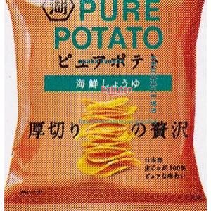 【楽天市場】大阪京菓 ZRxコイケヤ 52G ピュアポテト海鮮しょうゆ×24個【xw】【送料無料（沖縄は別途送料）】：大阪京菓楽天市場店
