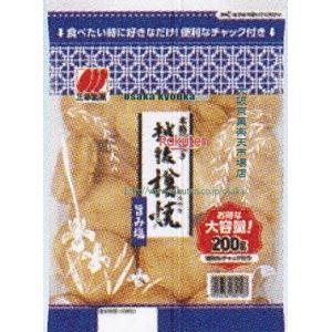 【楽天市場】大阪京菓 ZRx三幸製菓 200G チャック越後樽焼旨み塩×48個【xr】【送料無料（沖縄は別途送料）】：大阪京菓楽天市場店