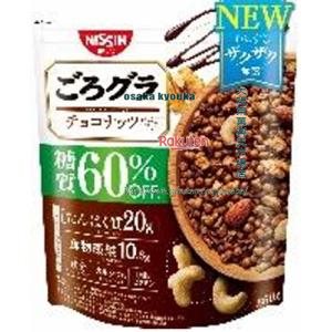 【楽天市場】大阪京菓 ZRx日清シスコ 350G ごろグラ糖質60％オフ チョコナッツ【チョコ】×24個【xw】【送料無料（沖縄は別途送料）】：大阪京菓楽天市場店