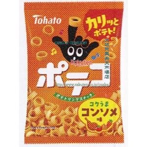 【楽天市場】大阪京菓 ZRx東ハト 60G ポテコ コンソメ味×24個【xs5】【送料無料（沖縄は別途送料）】：大阪京菓楽天市場店