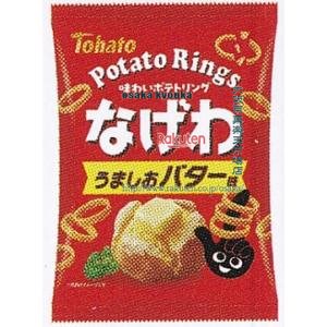 【楽天市場】大阪京菓 ZRx東ハト 57G なげわ うましおバター味×48個【xw】【送料無料（沖縄は別途送料）】：大阪京菓楽天市場店