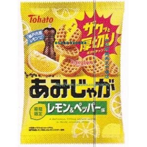 【楽天市場】大阪京菓 ZRx東ハト 53G あみじゃがレモン＆ペッパー味×24個【x】【送料無料（沖縄は別途送料）】：大阪京菓楽天市場店