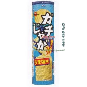 【楽天市場】大阪京菓 ZRxブルボン 100G ガチじゃがうま塩味×80個【xw】【送料無料（沖縄は別途送料）】：大阪京菓楽天市場店