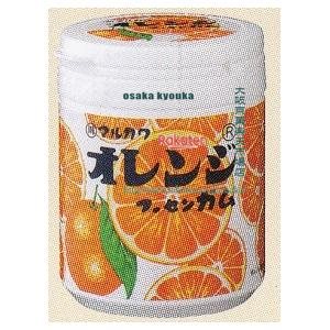 【楽天市場】大阪京菓 ZRxマルカワ 130G オレンジマーブルガムボトル×96個【xw】【送料無料（沖縄は別途送料）】：大阪京菓楽天市場店