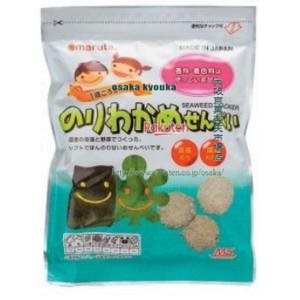 【楽天市場】大阪京菓 ZRxマルタ太田油脂 27G のりわかめせんべい×48個【xr】【送料無料（沖縄は別途送料）】：大阪京菓楽天市場店