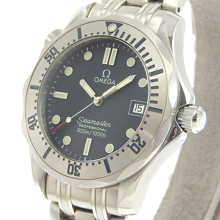 【楽天市場】OMEGA オメガ シーマスター 2260.80 ネイビー文字盤 SS ステンレススチール 腕時計 クォーツ ボーイズ 送料無料 ...
