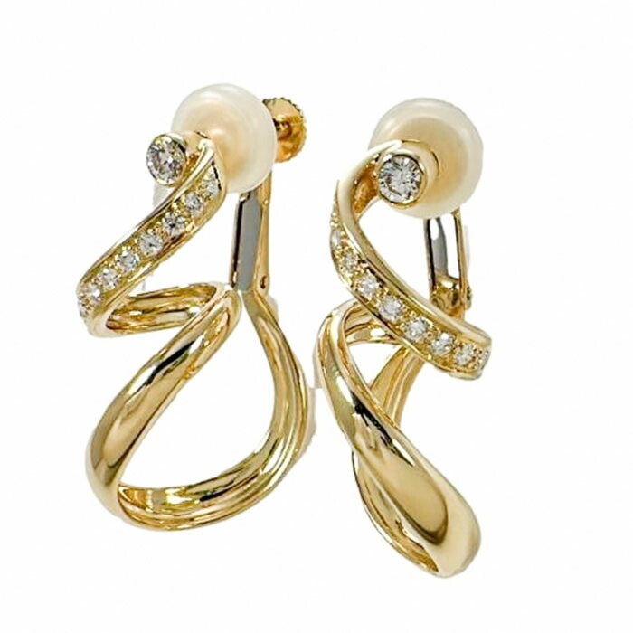 【楽天市場】Jeunet ジュネ デザイン ダイヤ イヤリング K18YG 750 イエローゴールド ダイヤモンド 0.46ct 耳飾り アクセサリー レディース 送料無料 ...