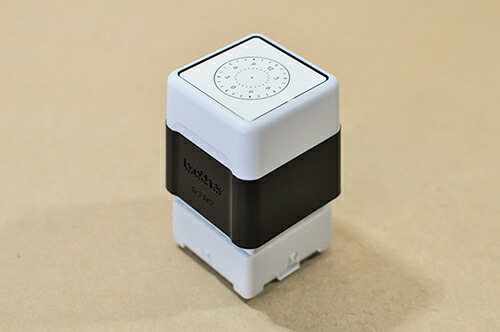 【楽天市場】多機能なアナログ時計スタンプ：24ミリ幅：24時間：浸透印タイプ：黒色インク [7521011]：OSANPO Shopping