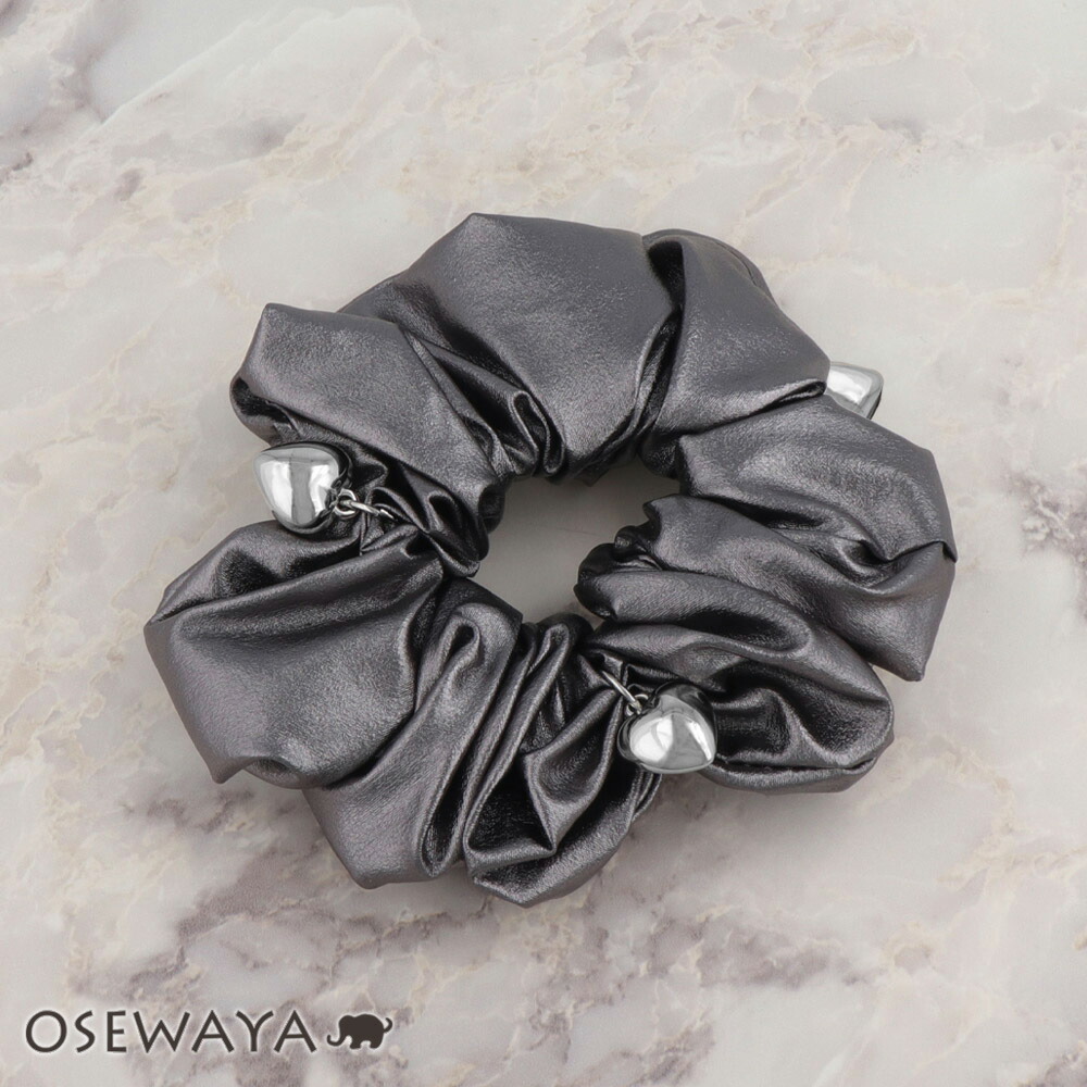 【楽天市場】【スーパーSALE最大20％OFFクーポン配布中】シュシュ yura Que le bonheur t'arrive ミニハート ヘアゴム ヘアポニー | OSEWAYA ヘア ...