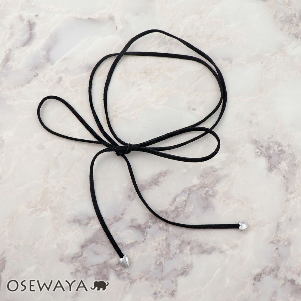 【楽天市場】ネックレス yura Que le bonheur t'arrive ニッケルフリー ミニ ハート ストリングチョーカー | OSEWAYA アクセサリー レディース 女性 大人 ...