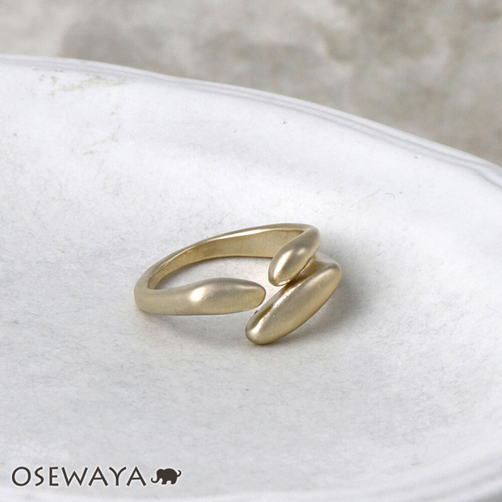 【楽天市場】リング ニッケルフリー sable gold サブルゴールド グリップ フリーサイズ 指輪 | OSEWAYA アクセサリー レディース 女性 大人 プレゼント ギフト 結婚式 ...