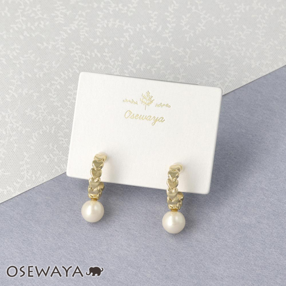 【楽天市場】ピアス ニッケルフリー メタル ミニ ハート パール チタンポスト C型 フープピアス | OSEWAYA アクセサリー レディース 女性 大人 プレゼント ギフト 結婚式 誕生日 ...