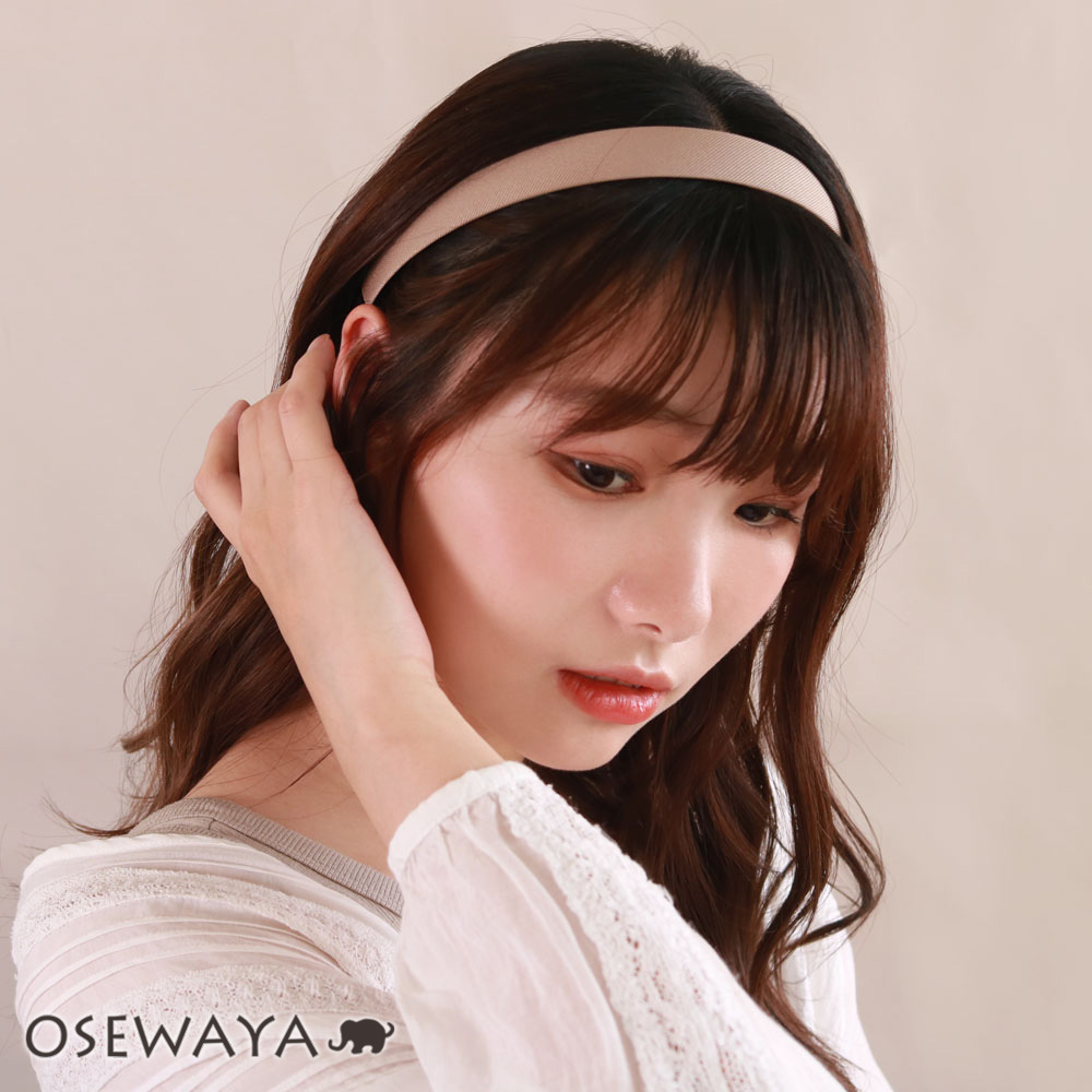 【楽天市場】【6/4夜限定30％OFFクーポン】【楽天スーパーSALE 半額】カチューシャ ベーシックカラー 幅2cm ソフトクッション付き エアリーフィットカチューシャ | OSEWAYA ...