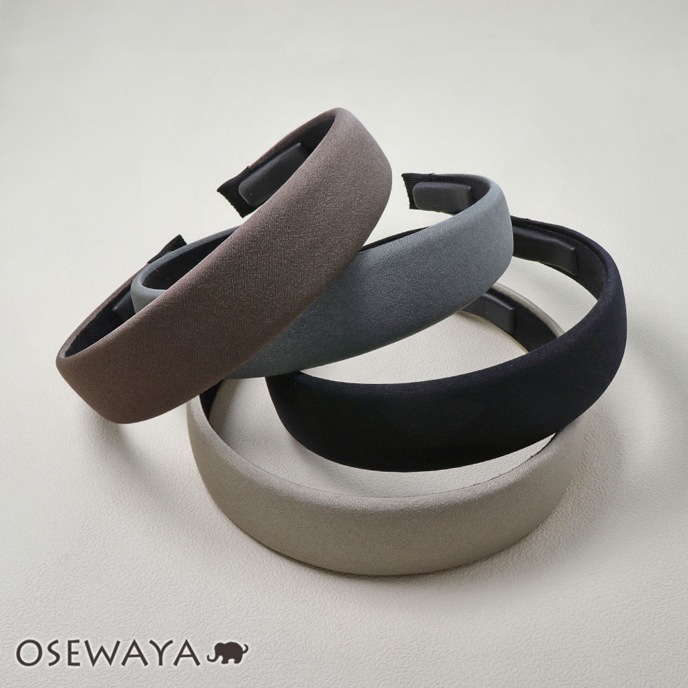 【楽天市場】カチューシャ シンプル カラー ソフトクッション付き | OSEWAYA ヘアアクセサリー ヘアアクセ レディース 痛くない 女性 大人 プレゼント カジュアル：OSEWAYA