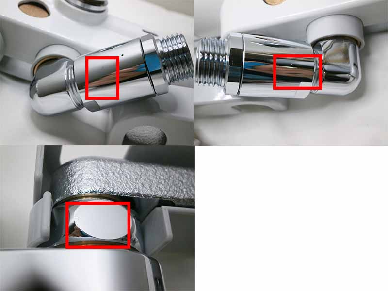 【楽天市場】【新古品】 KVK KF3000 ユニットバス専用混合水栓セット / ワンストップ付きシャワーヘッド メタル調ホース 吐水口固定 【傷有り】 【V0419-01】：お新古市場