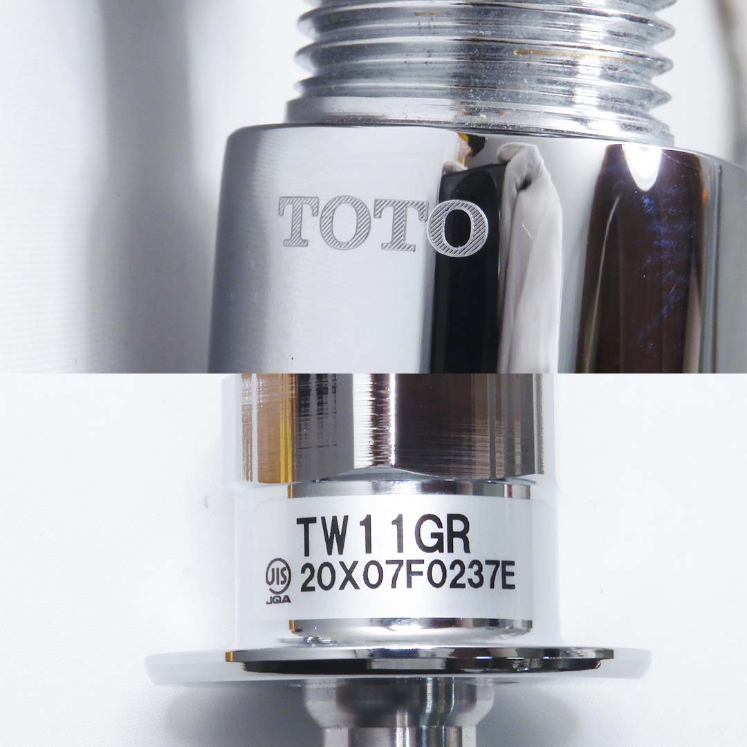 【楽天市場】【新古品】【モデルルーム展示品】 TOTO TW11GR / 緊急止水弁付 洗濯機用単水栓 【V0903-03】：お新古市場