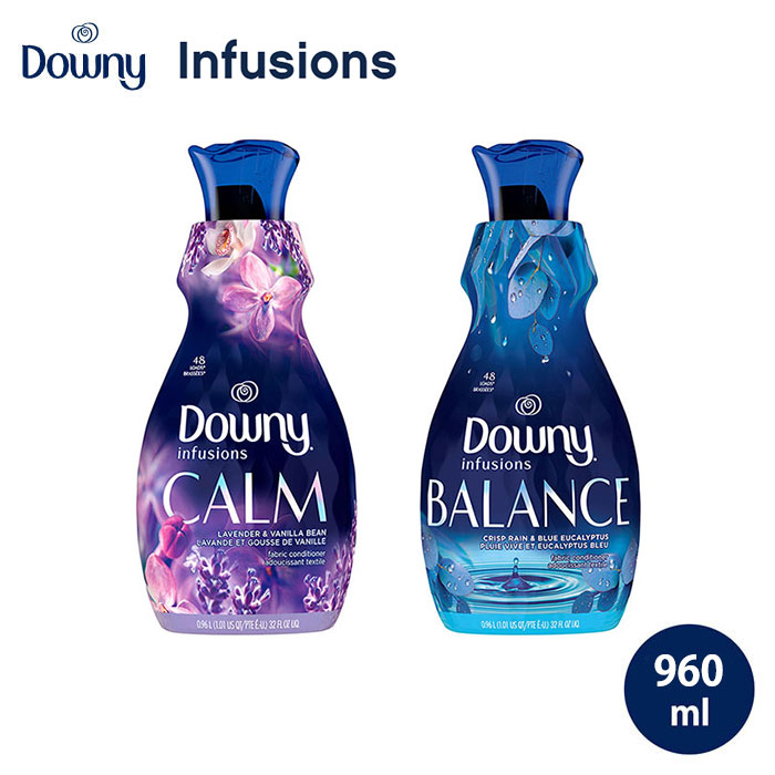 【楽天市場】10/15(火) 在庫補充 / Downy (ダウニー) Infusions Liquid Fabric Softener 960ml ダウニー柔軟剤 濃縮 インフュージョン ...