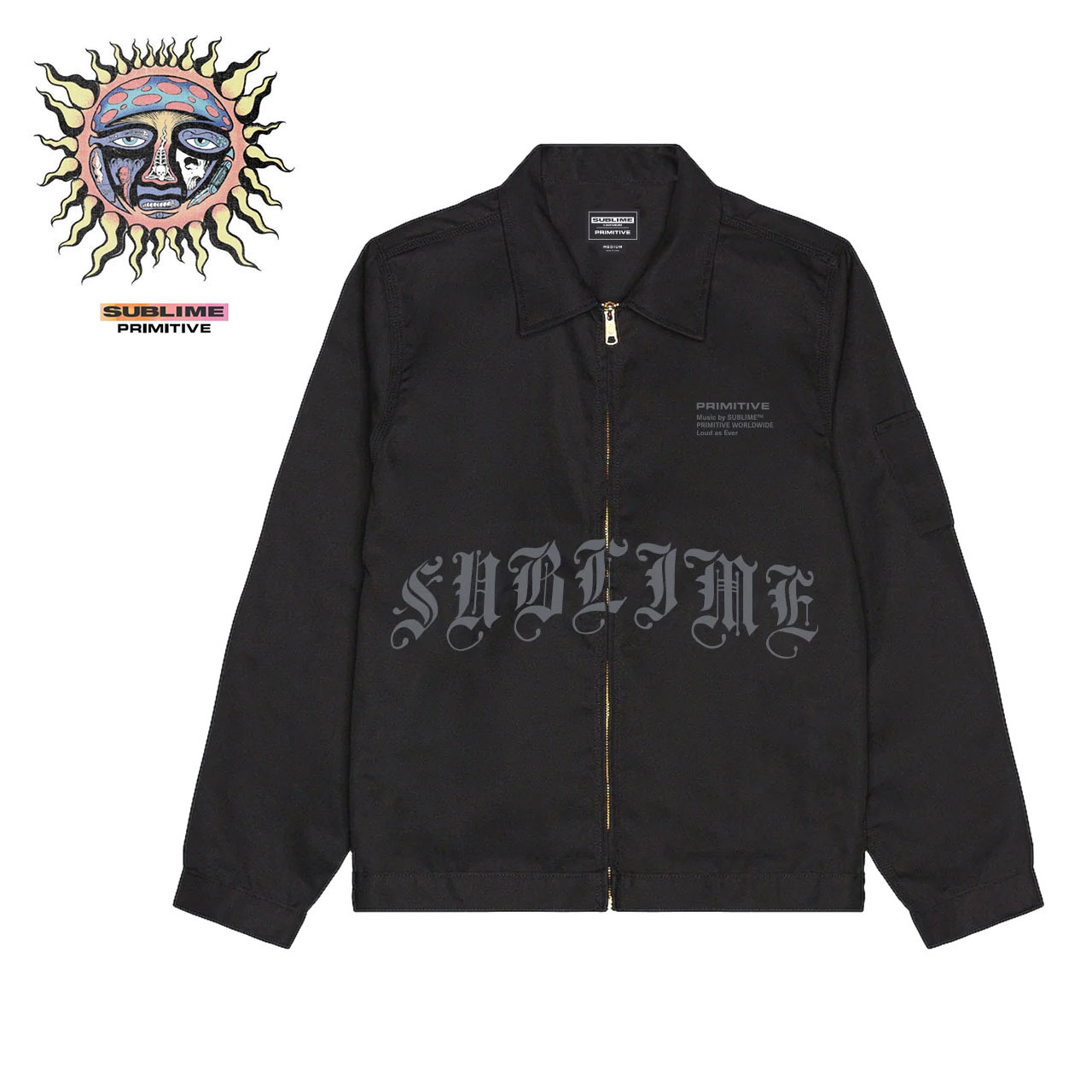 【楽天市場】【正規輸入品】 PRIMITIVE × SUBLIME MEMORY ZIP JACKET primitive skate ...