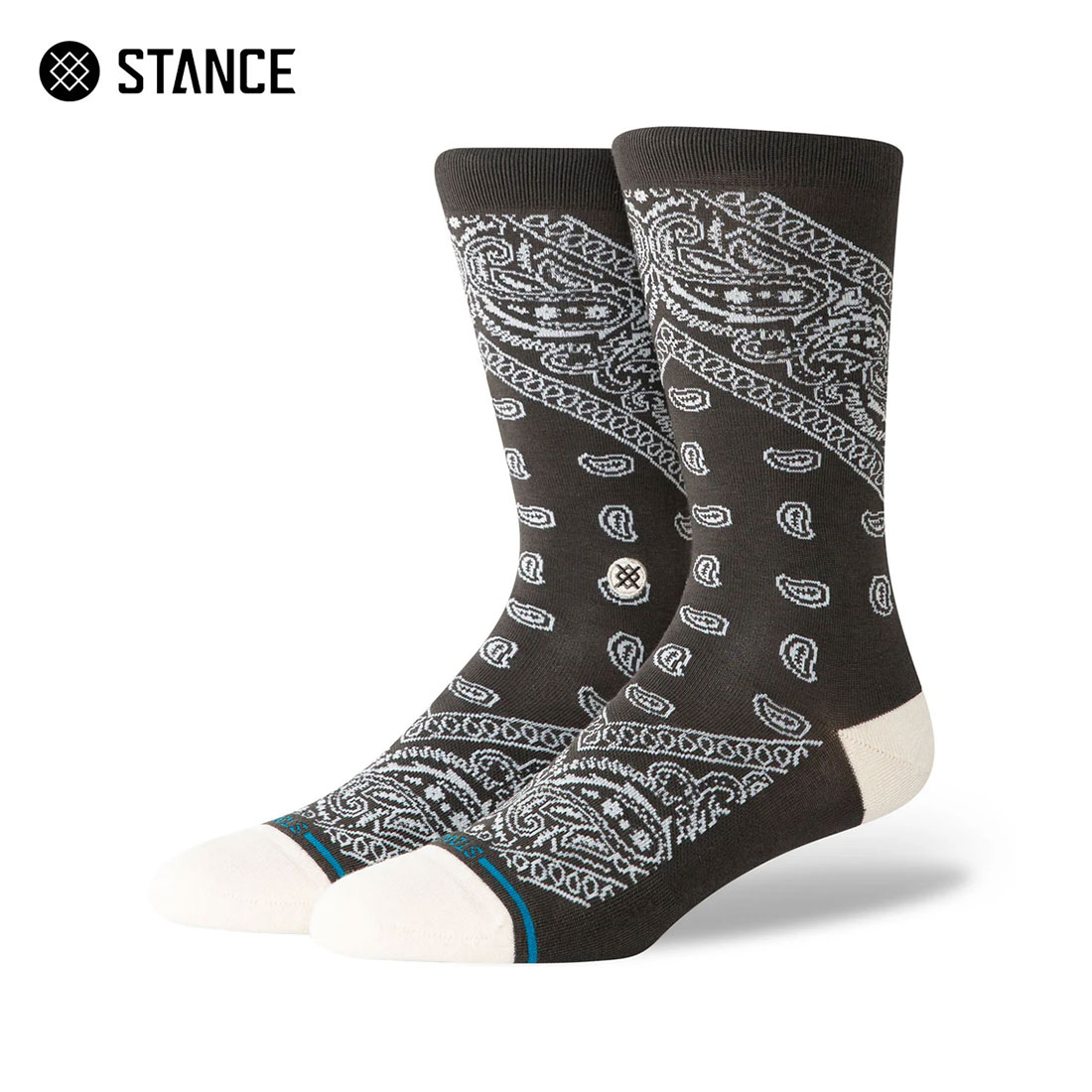 【楽天市場】【正規輸入品】 STANCE (スタンス) BARRIO CREW stance スタンス ソックス ストリート ペイズリー 靴下 ...