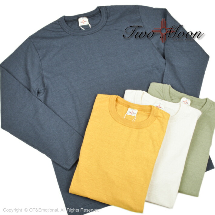 【楽天市場】トゥームーン（TwoMoon）丸胴 クルーネックロンT 20289：アット・OT＆EmotionalMENS