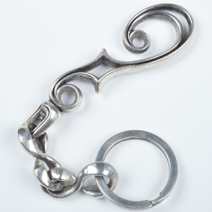 【楽天市場】インセプション（Inception）Fホールフック ブラスキーホルダー シルバーメッキ IPK-03：アット・OT ...