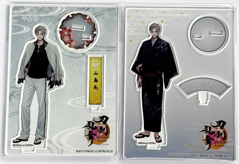 【楽天市場】E0201-008★中古品☆刀剣乱舞 山鳥毛 アクリルスタンド 2点セット【中古】【008】：オタカルチャー