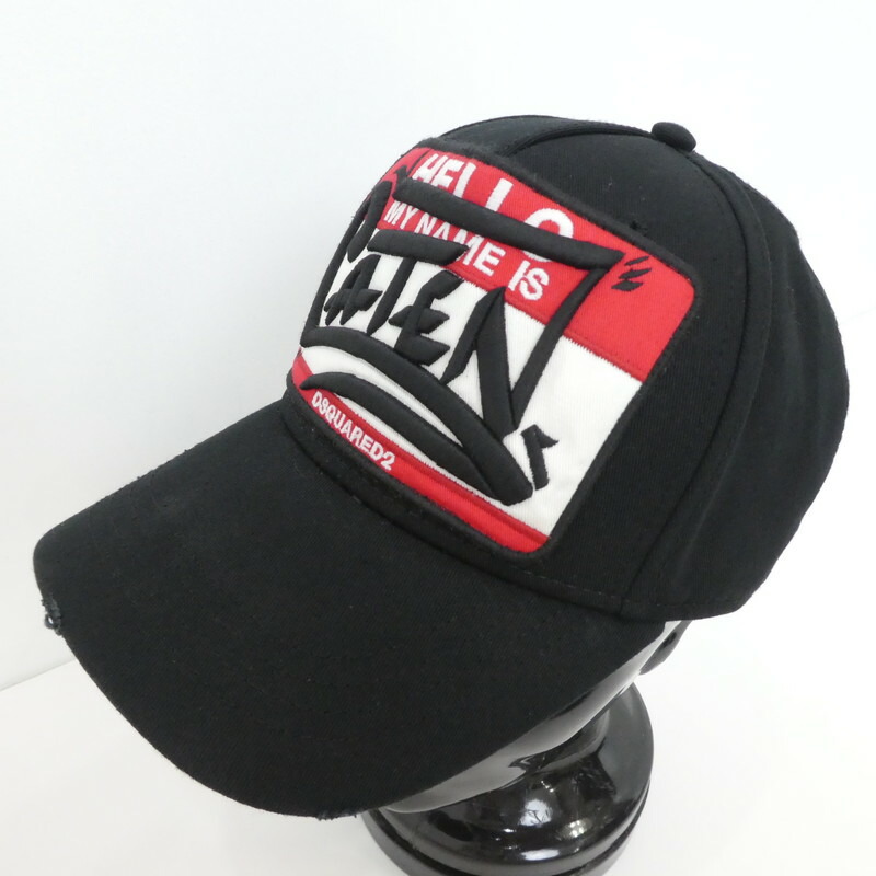 【楽天市場】【中古】DSQUARED2｜ディースクエアード My Name is Caten Cap 2018A/W ユーズド加工キャップ ...