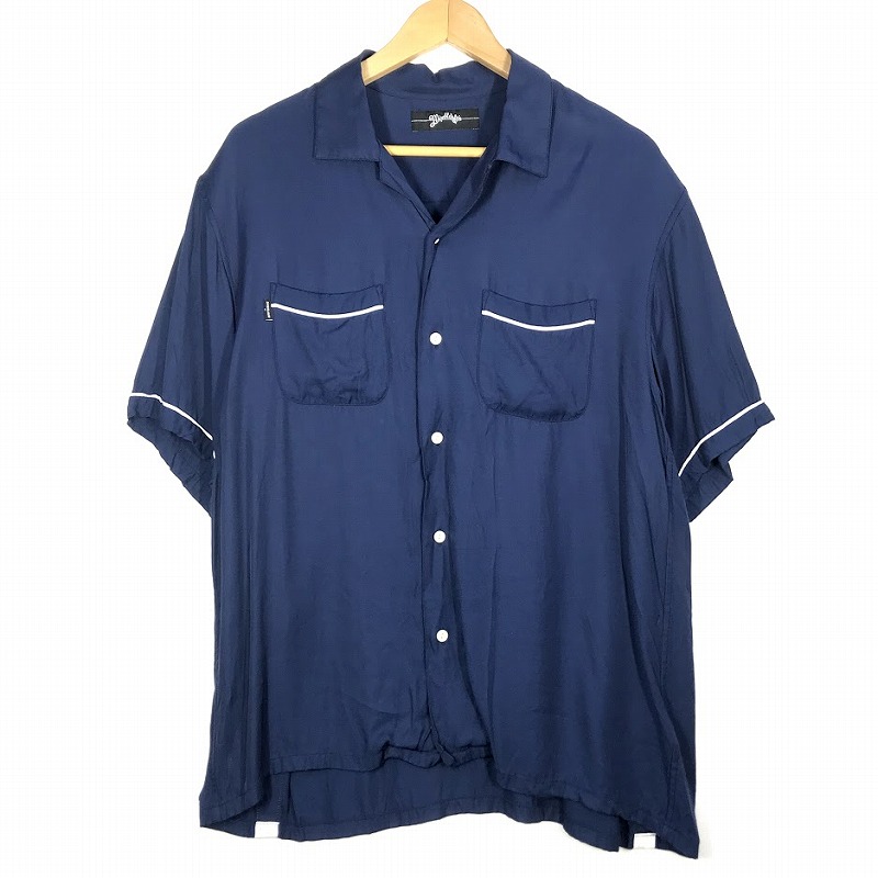 【楽天市場】【中古】MARBLES｜マーブルス BOWLING SHIRT/ボーリングシャツ/MSH-S1803/18SS NAVY サイズ ...