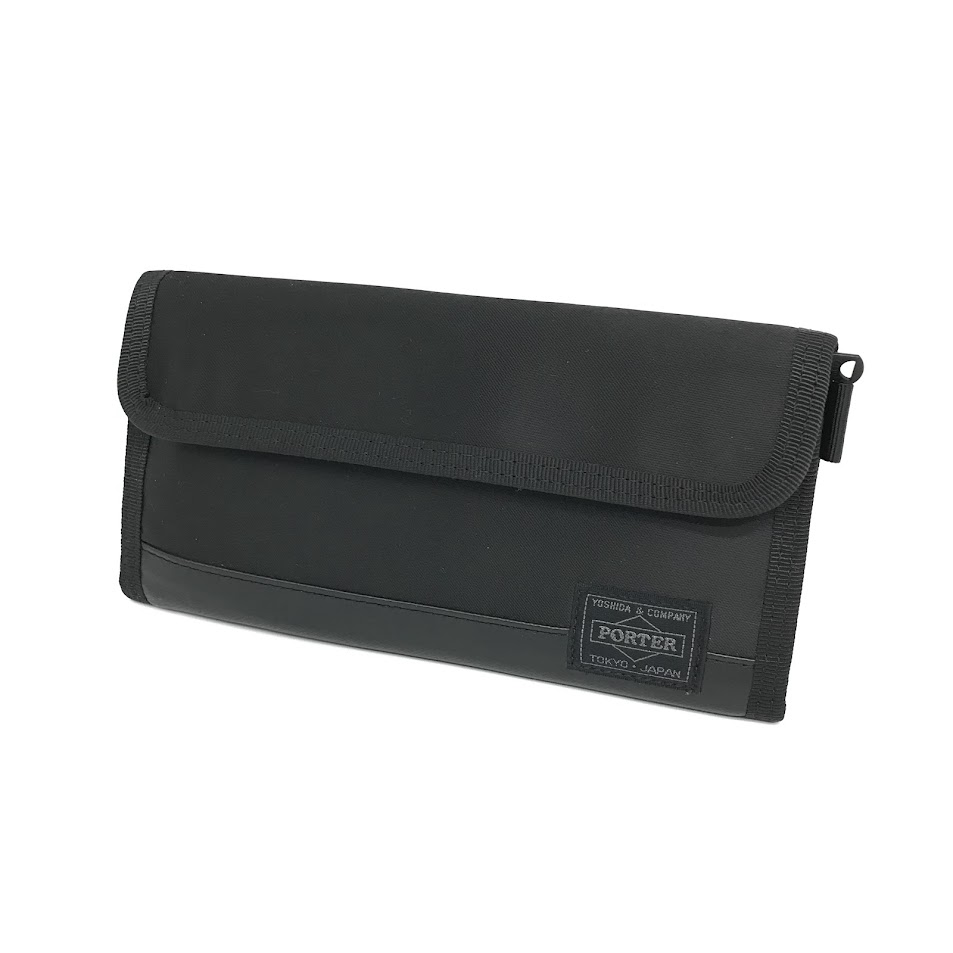 【楽天市場】【中古】PORTER | ポーター STORM WALLET ストーム 長財布 二つ折り財布 383-07061 ブラック【倉吉店 ...