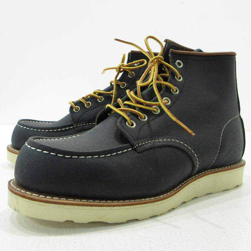 【楽天市場】【中古】 RED WING | レッドウィング 6インチモックトゥ Moc-Toe 8859 ダークネイビー サイズ：26.0cm ...