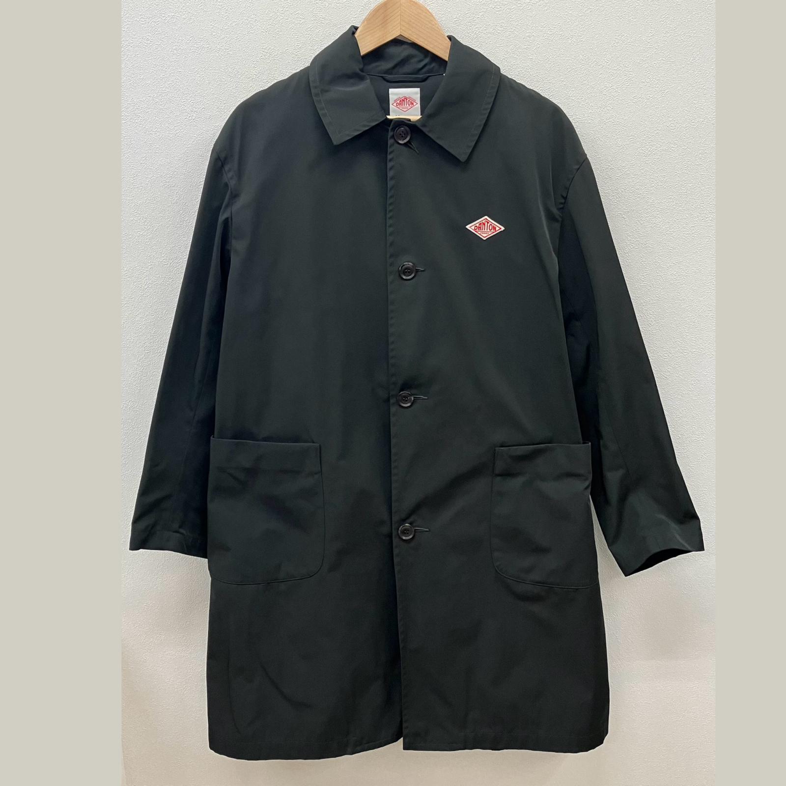【楽天市場】【中古】Danton | ダントン ステンカラーコート JD-8643 ブラック サイズ：38【イオン広店】：お宝市番館