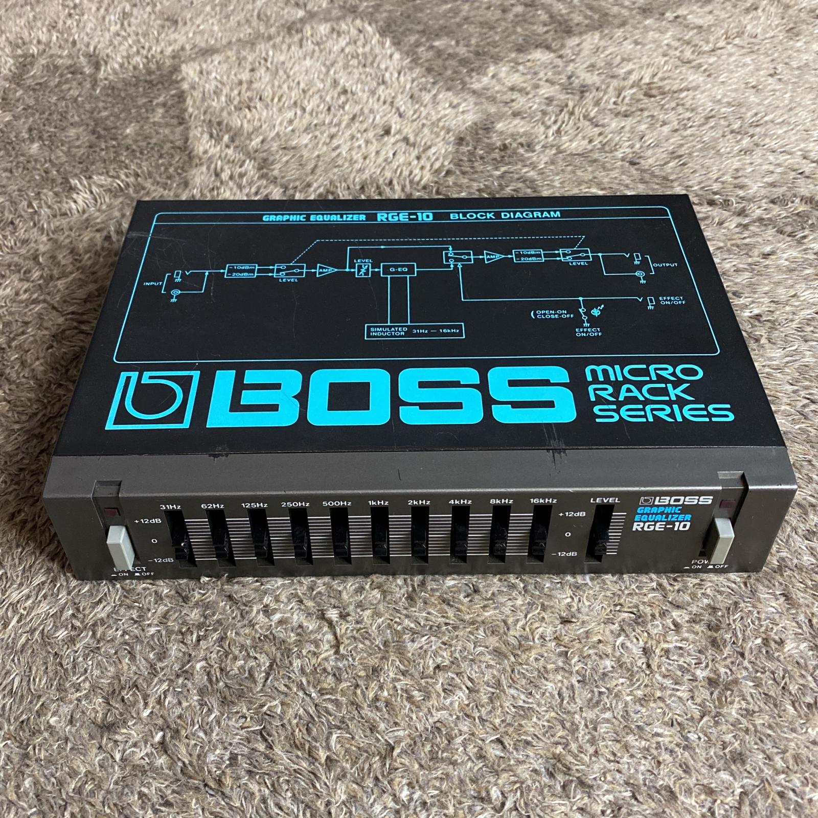 【楽天市場】【中古】 BOSS | ボス イコライザー 楽器 RGE-10 GRAPHIC Equalizer【尾張小牧店】：お宝市番館
