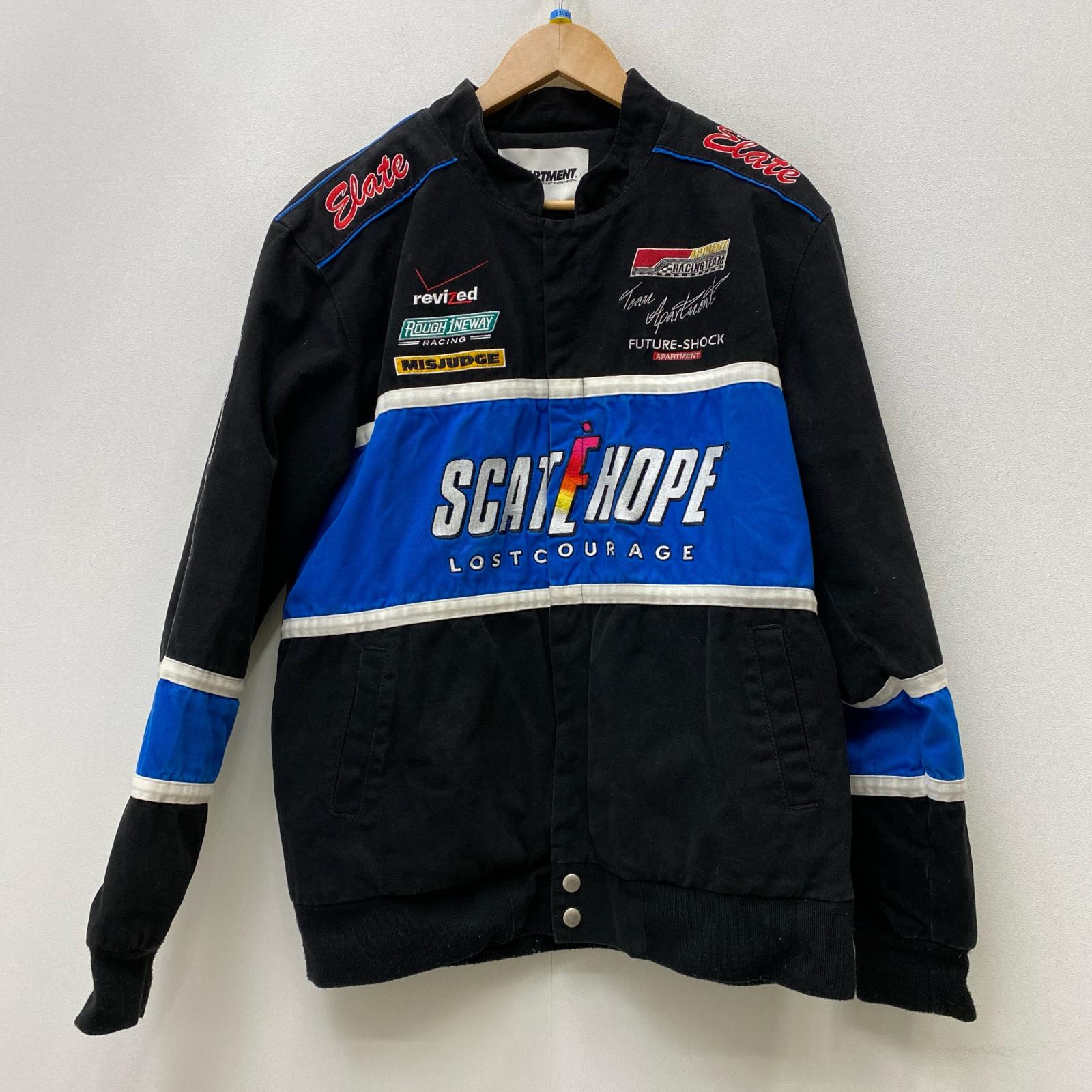 【楽天市場】【中古】 BRAND:APARTMENT RACING JACKET その他アウター ブラック サイズ：48【加古川店】：お宝市番館