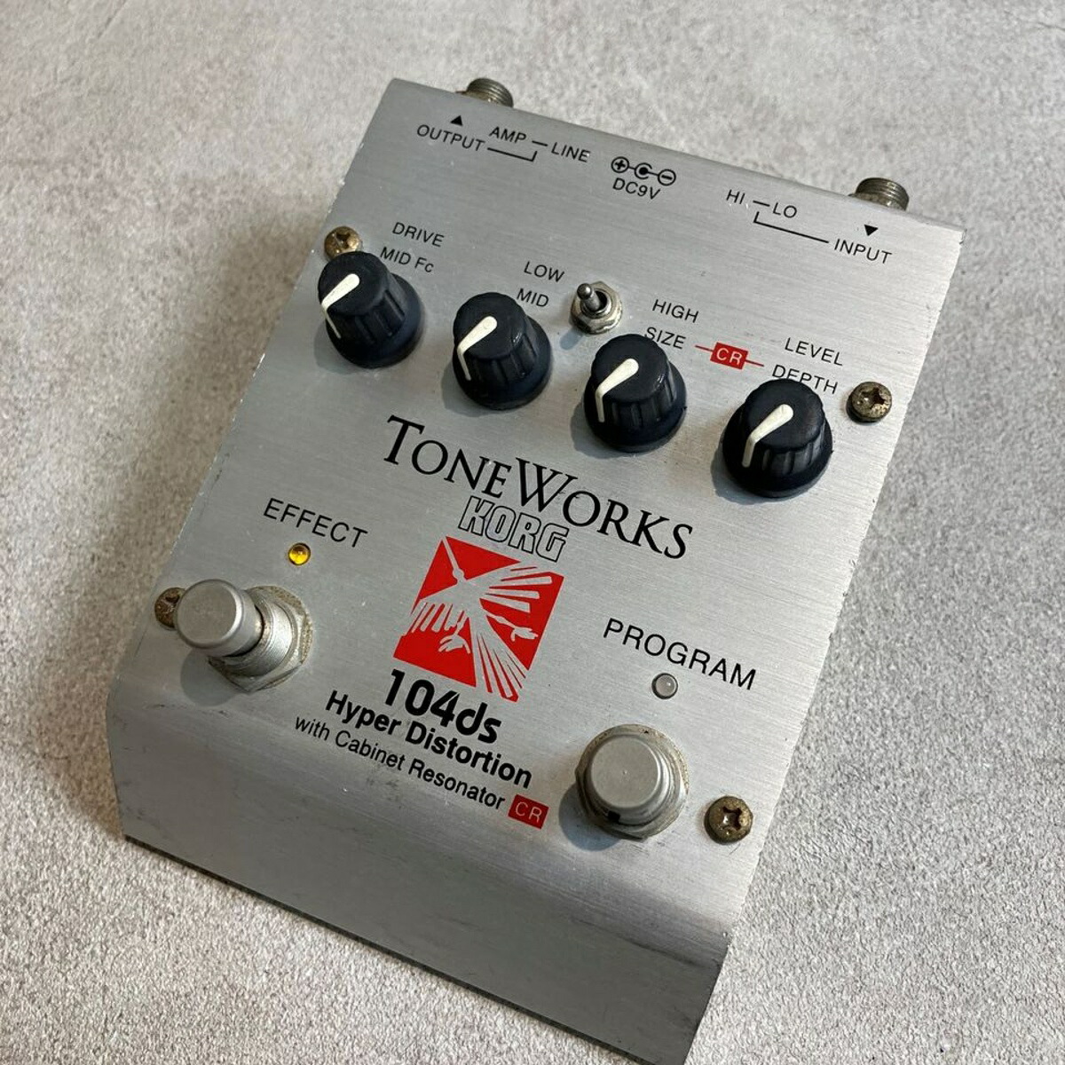 【楽天市場】【中古】 KORG | コルグ 楽器 TONE WORKS 104ds Hyper Distortion TONE WORKSの ...