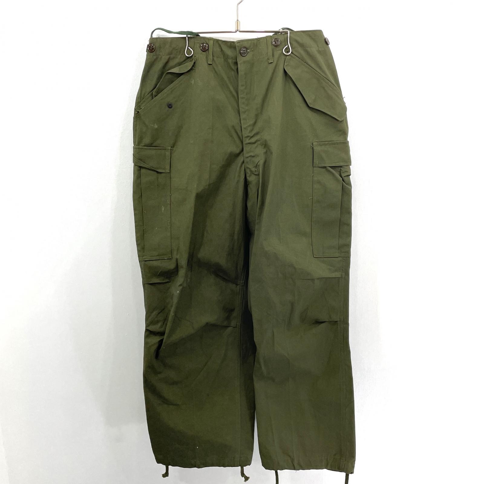 【楽天市場】【中古】MILITARY衣料 | ミリタリーイリョウ 50's M-51 ミリタリーパンツ カーキ【尾張小牧店】：お宝市番館