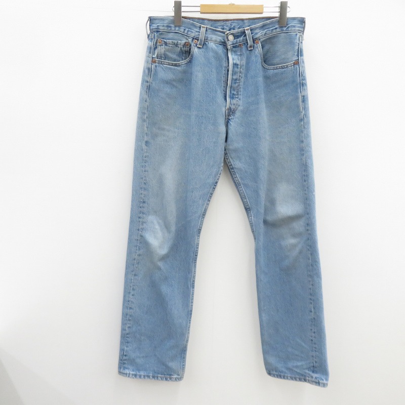 【楽天市場】【中古】Levi's | リーバイス 501 USA製 90s デニムパンツ 501-0193 ブルー サイズ：33【瀬戸大橋店】：お宝市番館