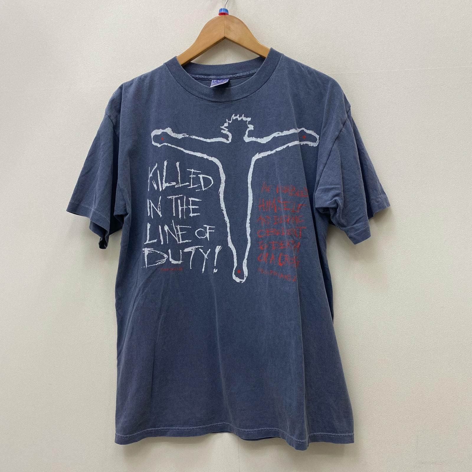 【楽天市場】【中古】 H.L MILLER メッセージプリントtee 半袖Tシャツ グレー サイズ：L【加古川店】：お宝市番館