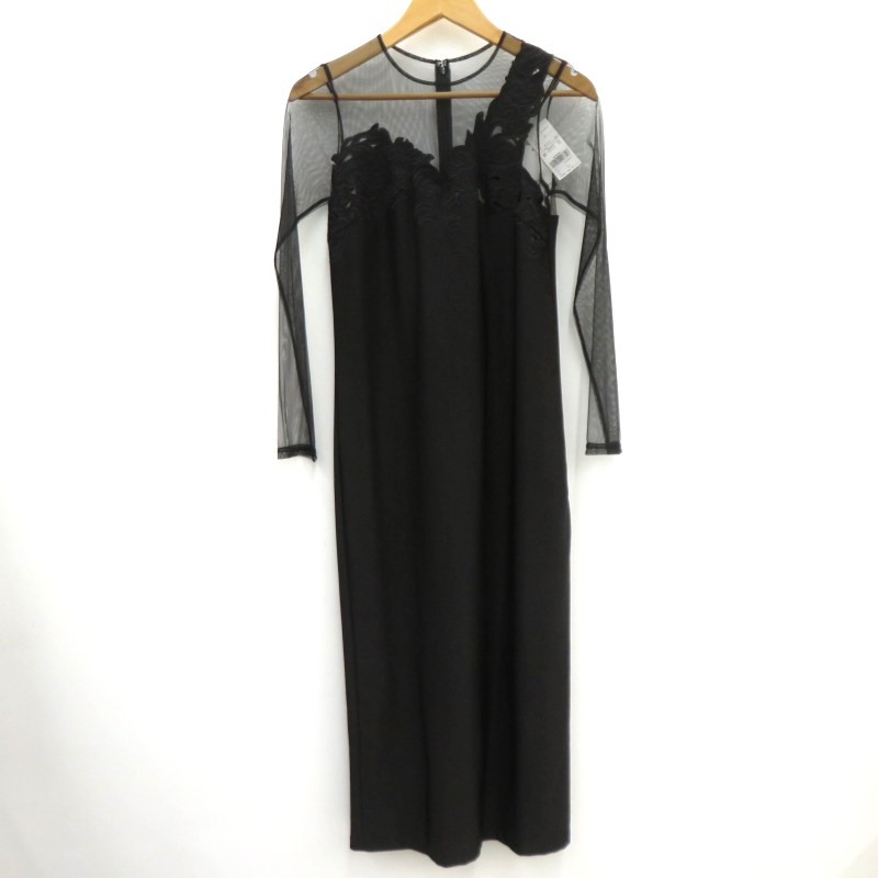 【楽天市場】【中古】AMERI | アメリ UND RENEE CUTWORK DRESS ワンピース ブラック サイズ：S【瀬戸大橋店】：お宝市番館